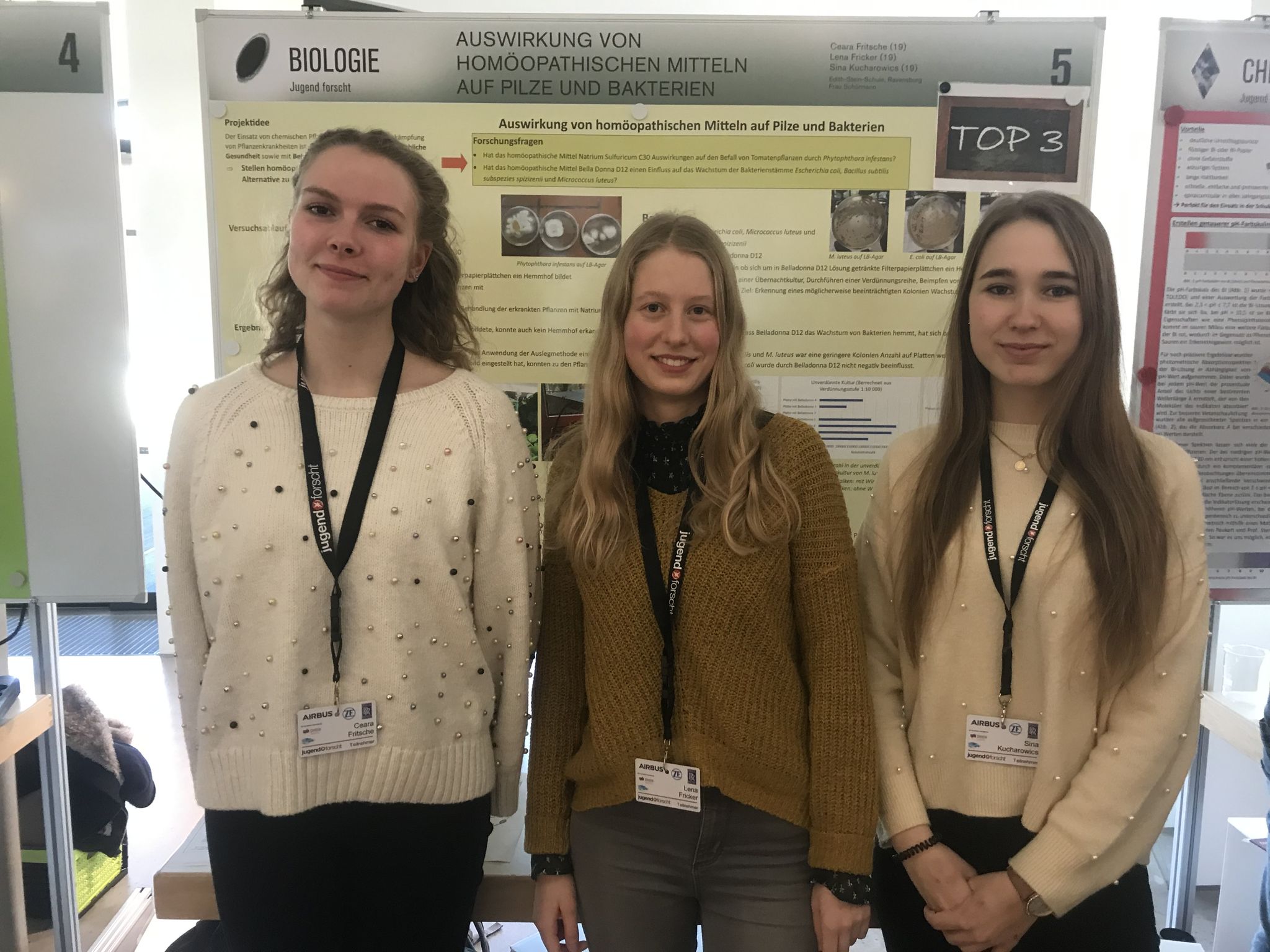 Regionalwettbewerb Jugend forscht 2020 | Edith-Stein-Schule Ravensburg ...